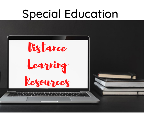 Special Education Distance Learning Resources — The Real-Life Teacher