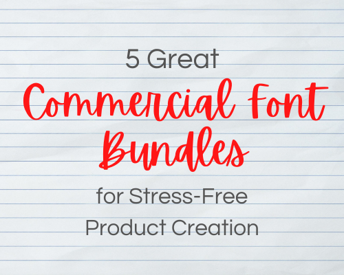 The Best Commercial Font Bundles for Product Creation — The Real-Life ...
